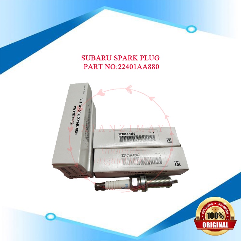 SUBARU SPARK PLUG 22401AA880-FOR NEW MODEL SUBARU XV EYESIGHT & NEW ...