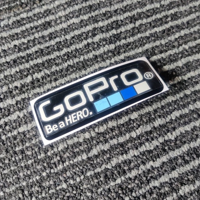 STICKER CUTTING DESIGN GOPRO LOGO STICKER MOTOR PELEKAT MOTOR GLOSS # ...