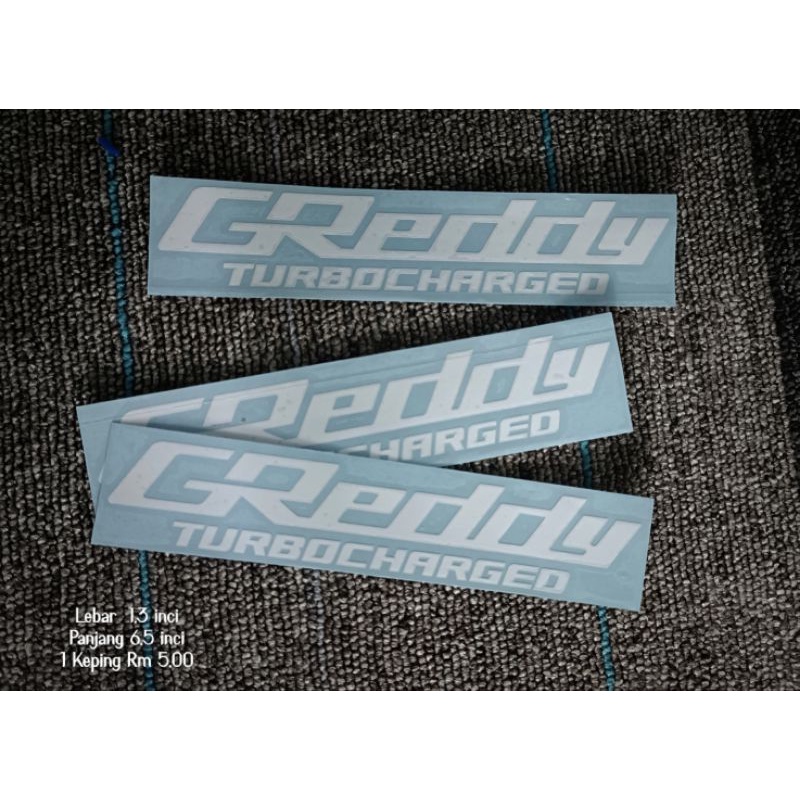 Sticker kereta = G Reddy*1pcs | Shopee Malaysia