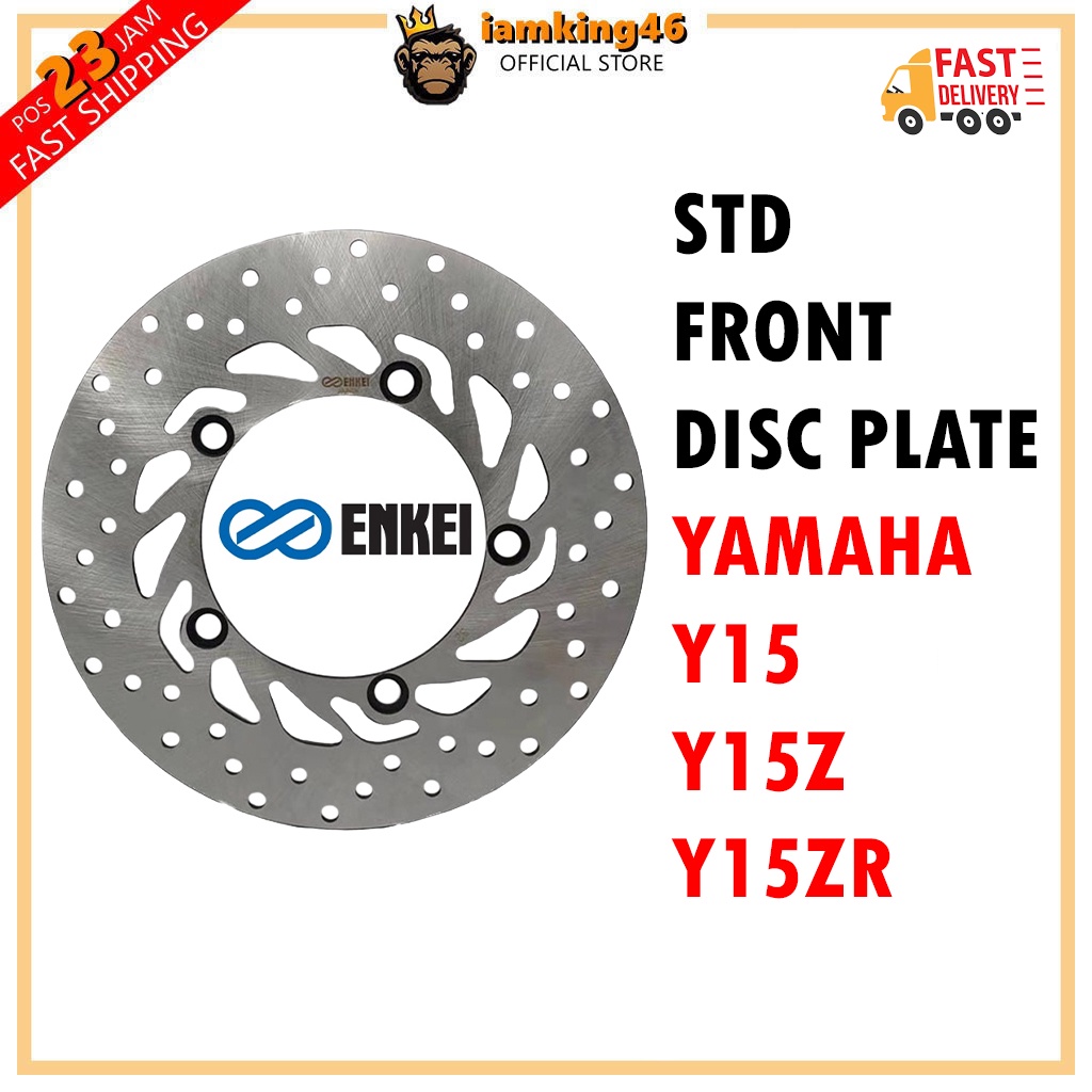 YAMAHA Y15 / Y15Z / Y15ZR STD FRONT DISC PLATE ENKEI / PIRING DISK ...