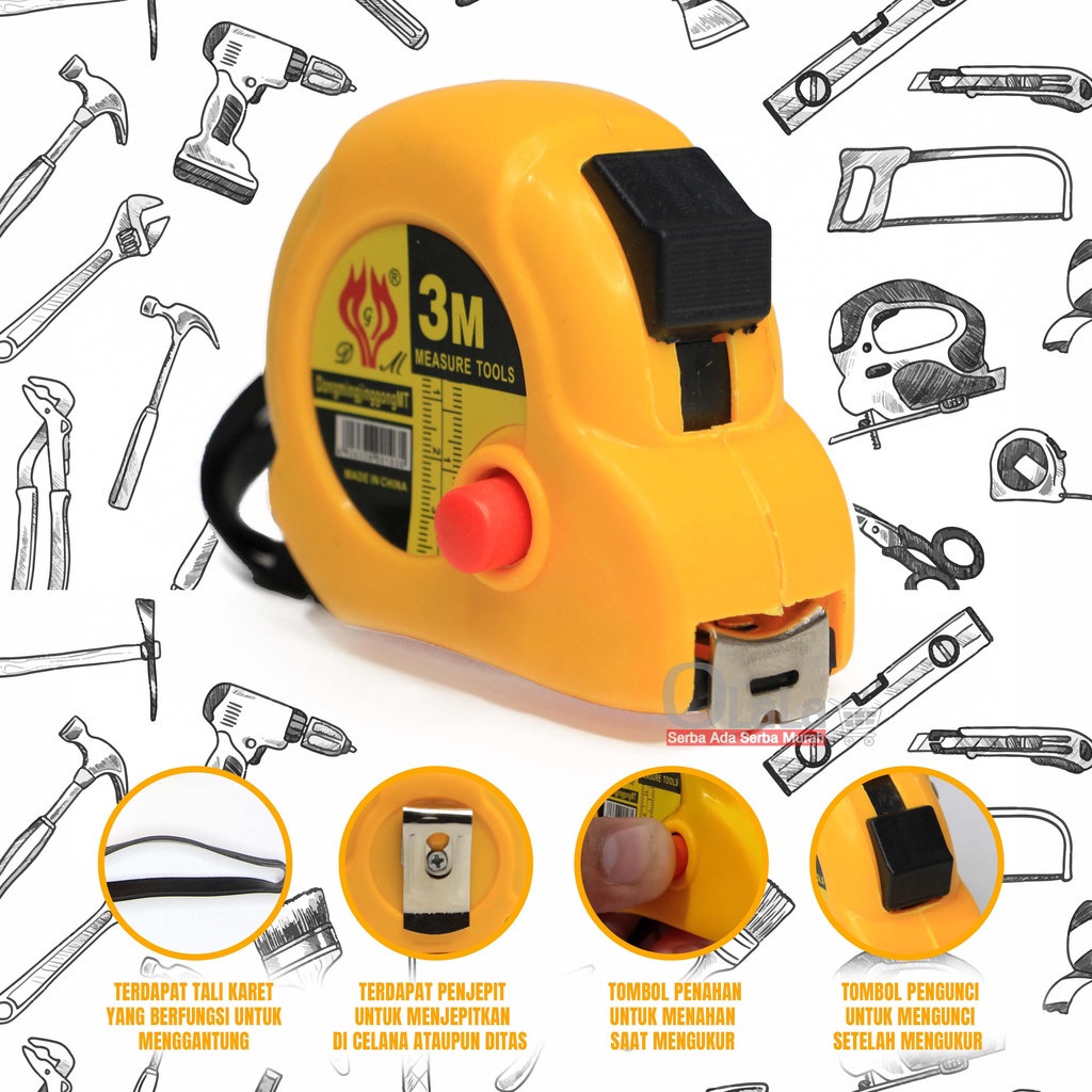 3m Builder Gauge/Builder Meter 3M-1048 | Shopee Malaysia