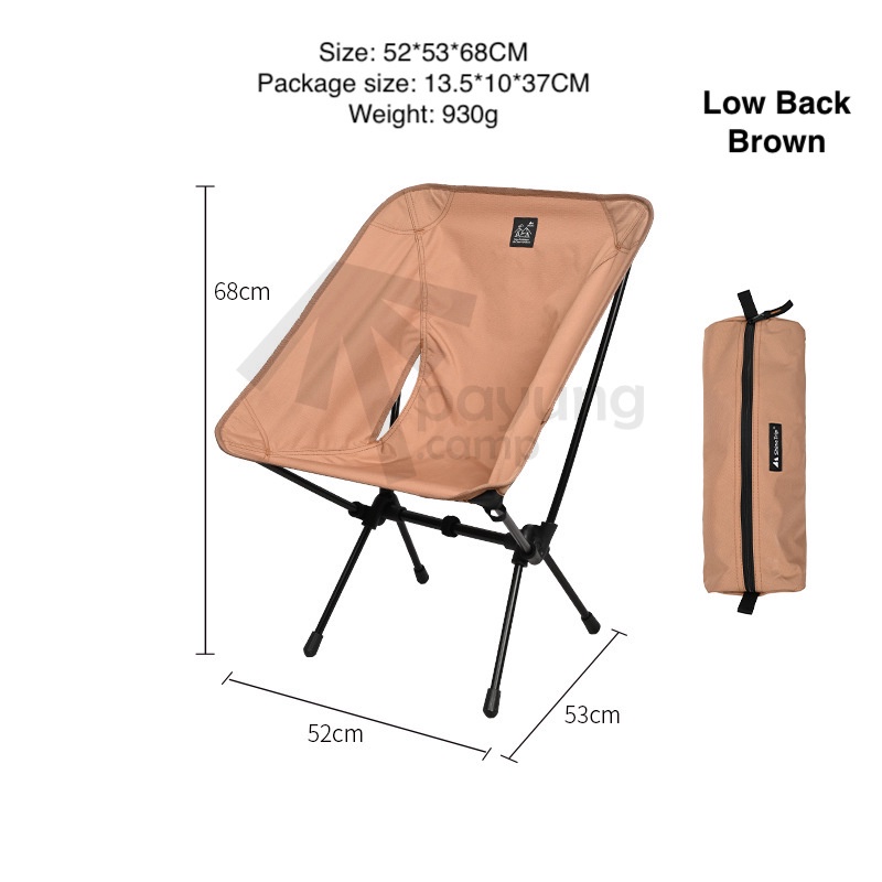SHINETRIP Lightweight Portable Aluminium Alloy Folding Recliner Cloth ...