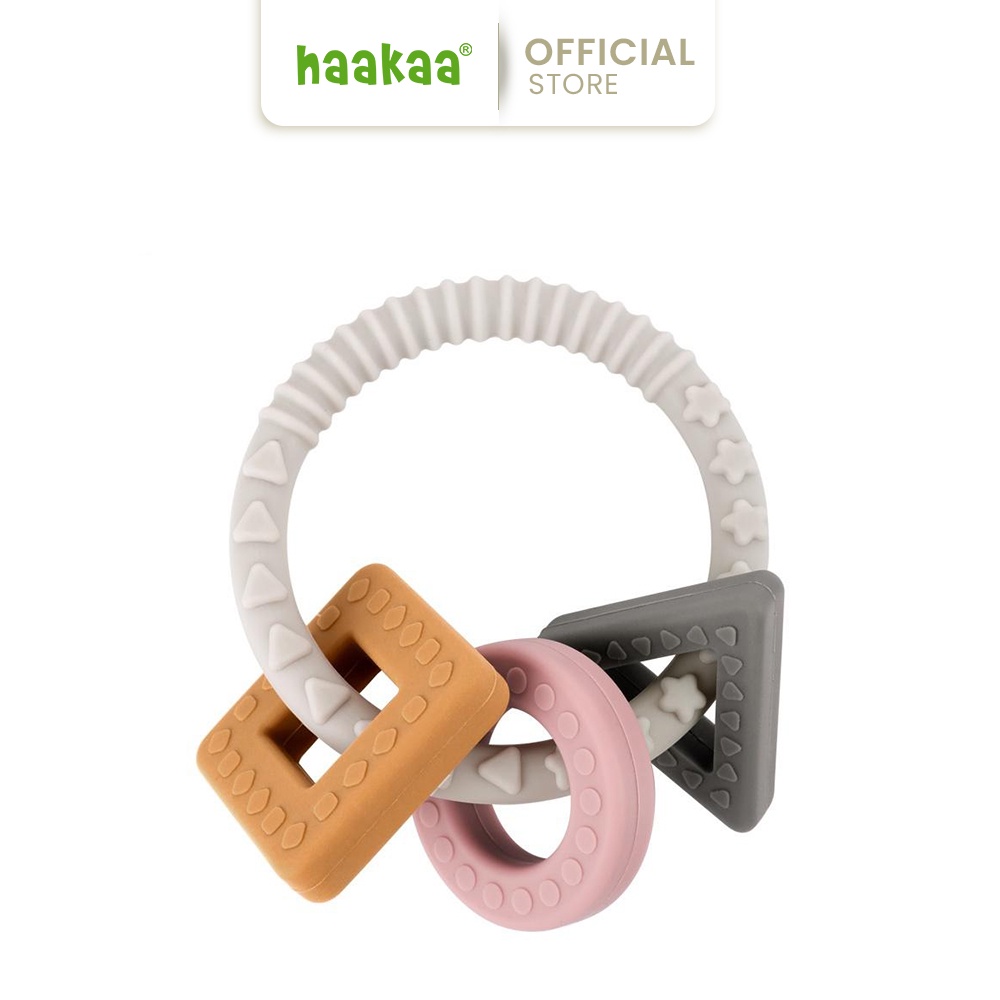 HaaKaa Silicone Teething Ring Teether | Shopee Malaysia