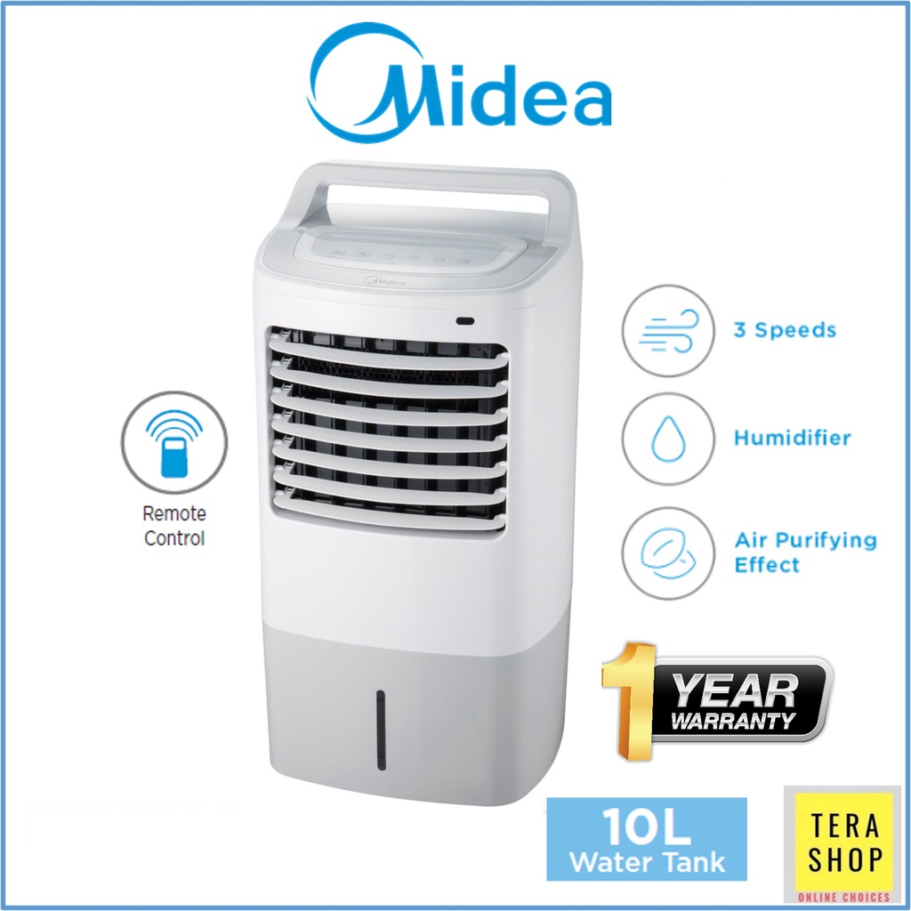 Midea MAC-120AR 10L Air Cooler with Ionizer and Humidifier | Shopee ...