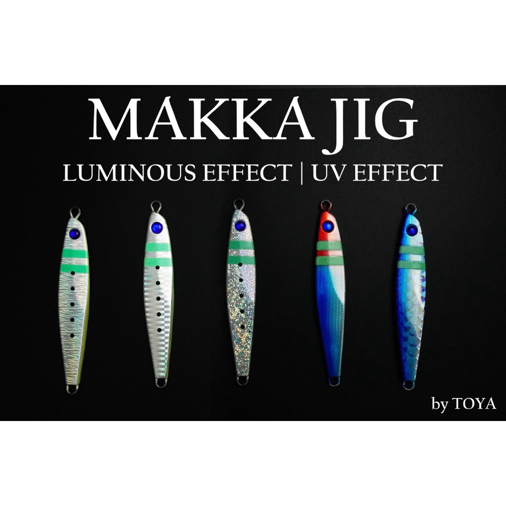 TOYA MAKKA JIG 90G 110G TENGGIRI JIG FAST JIG LIGHT JIG LURES | Shopee Malaysia