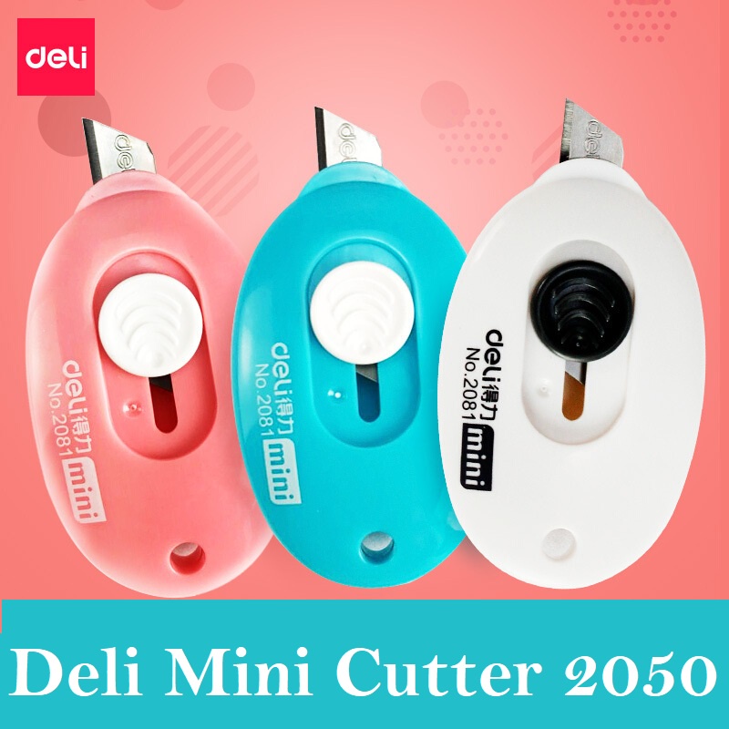 Deli Mini Portable Cutter Small Cutter Utility Knife | Shopee Malaysia