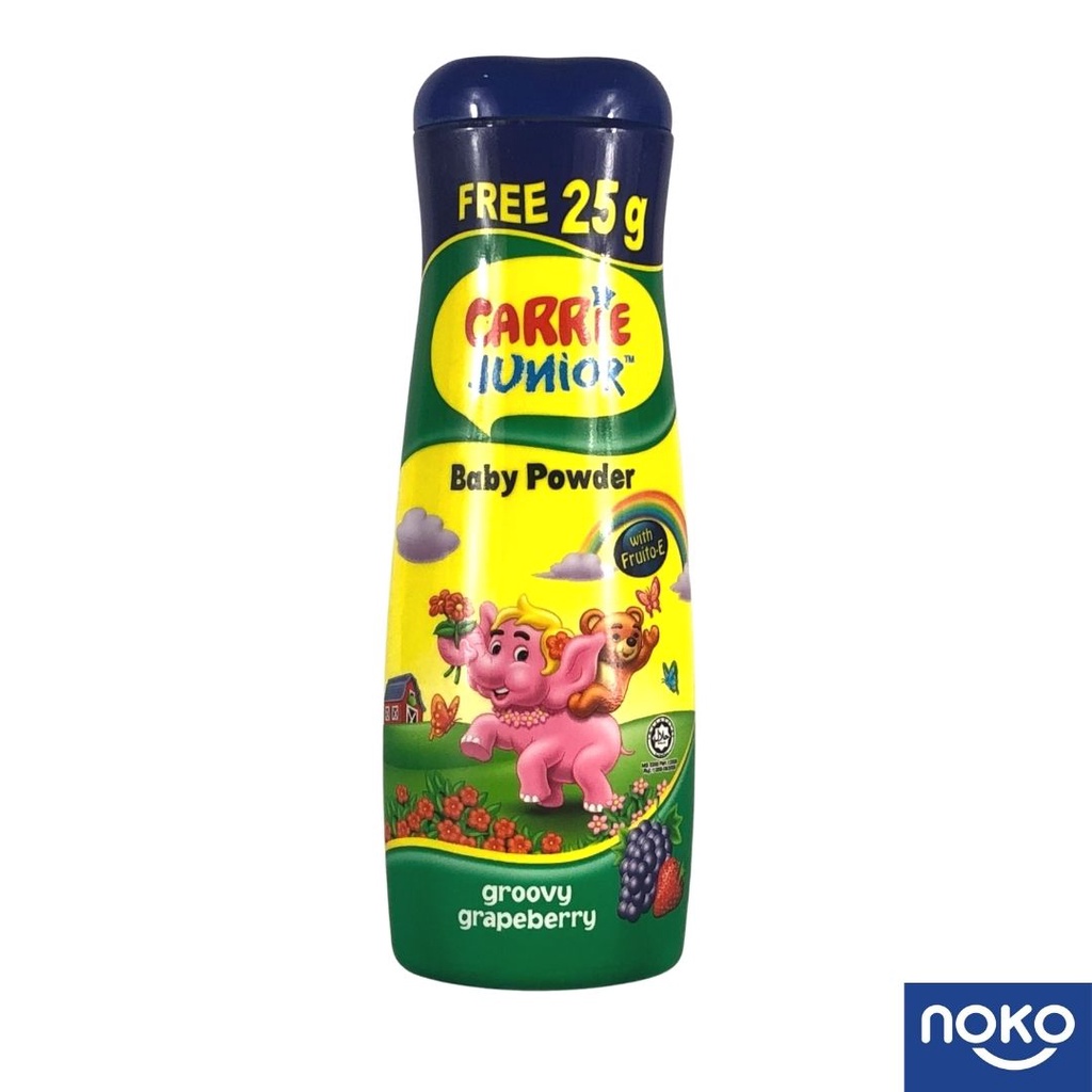 Carrie Junior Baby Powder Groovy Raspberry 125g with Fruito-E - 7525 ...