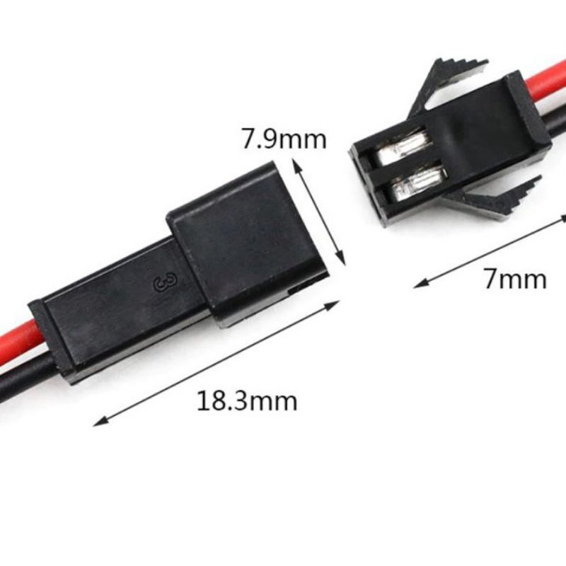 [Wired Female+male Set] JST 2P 3P 4P 5P connector wire | Shopee Malaysia