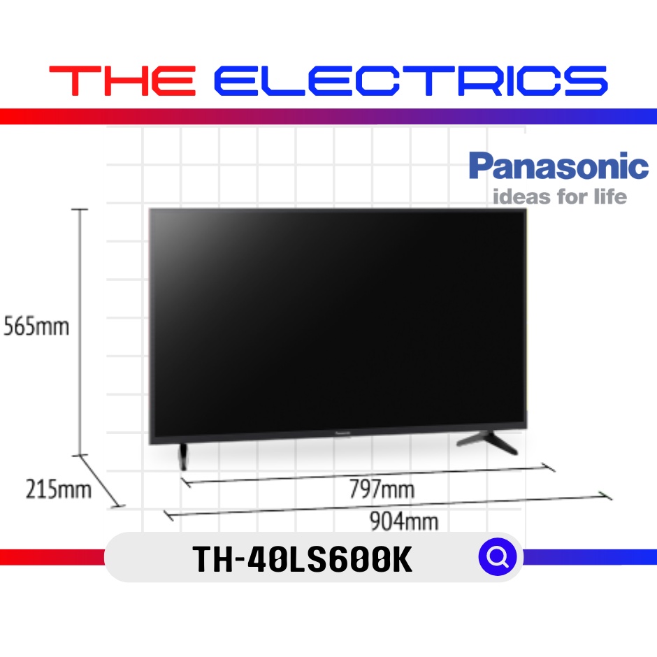 PANASONIC 40" FULL HD LED SMART TV TH-40LS600K | Shopee Malaysia