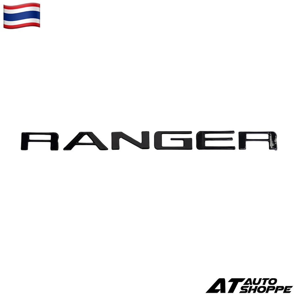 TAILGATE RANGER WORDING EMBLEM BLACK FOR FORD RANGER NEXT GEN T9 2022 ...