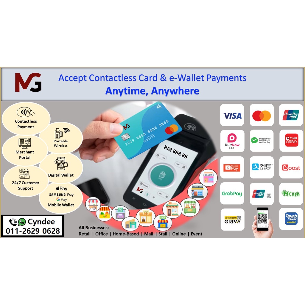 Contactless Cards and e-Wallets terminal (Wireless / Contactless ...