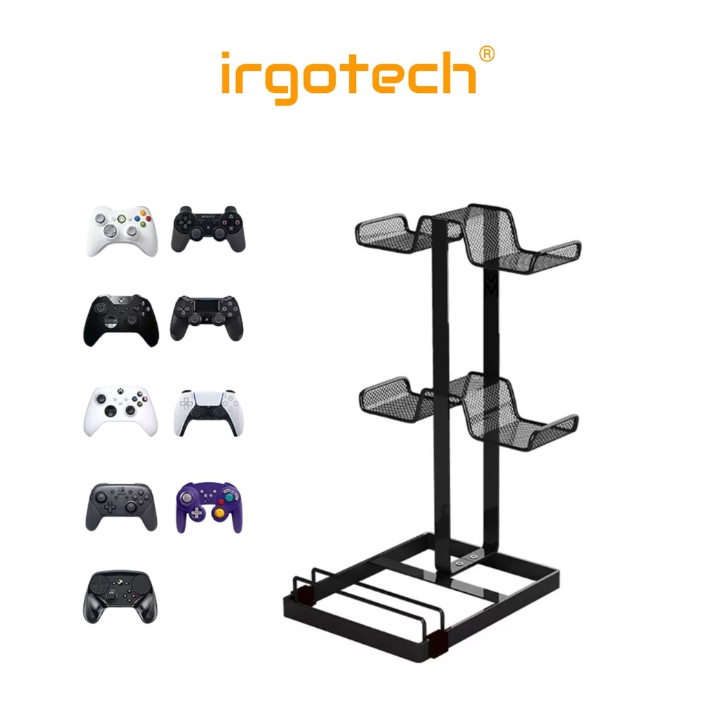 IRGOTECH Gaming Controller Display Holder Gaming Console Storage ...