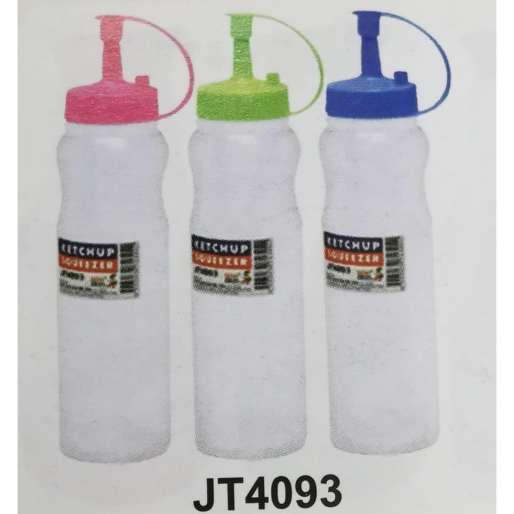 KETCHUP SQUEEZER JT4093 BOTTOL SAUCE / BOTOL SOS APPLELADY | Shopee ...