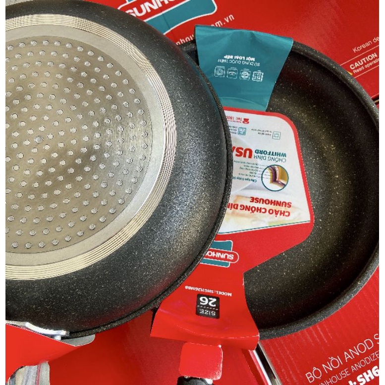 Sunhouse Anti-Stick Pan SHG1126MBB | Shopee Malaysia