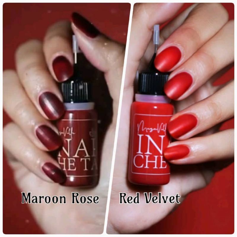 INAI CHE TA | MAROON ROSE + RED VELVET ( FREE BUFFER) | Shopee Malaysia
