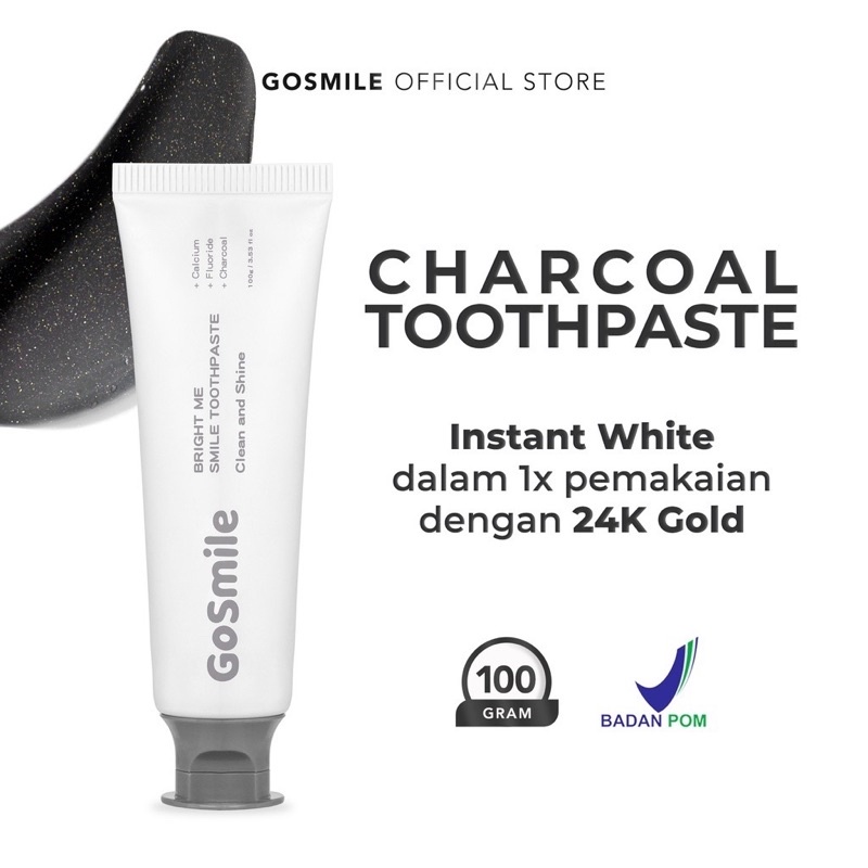 Go smile charcoal Paste Original Toothpaste - Go smile charcoal ...
