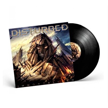 Disturbed - Immortalized Vinyl ( 2 LP ) | Shopee Malaysia