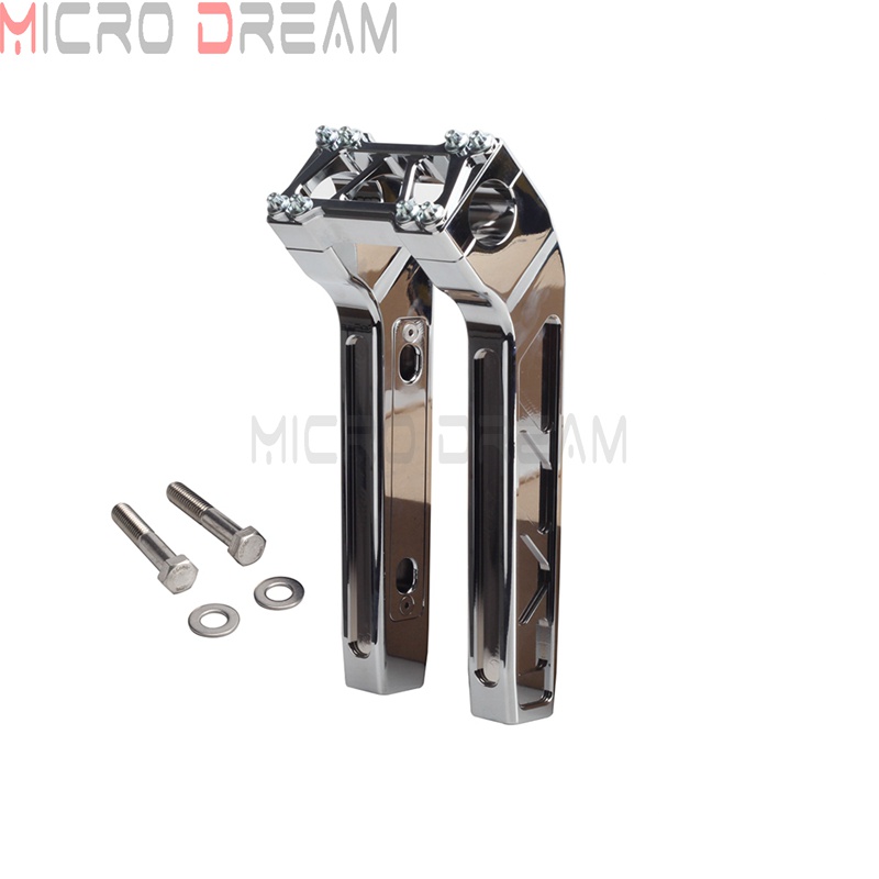 For Harley Handlebar Riser Club Style T-bar Handle Bar Risers For ...