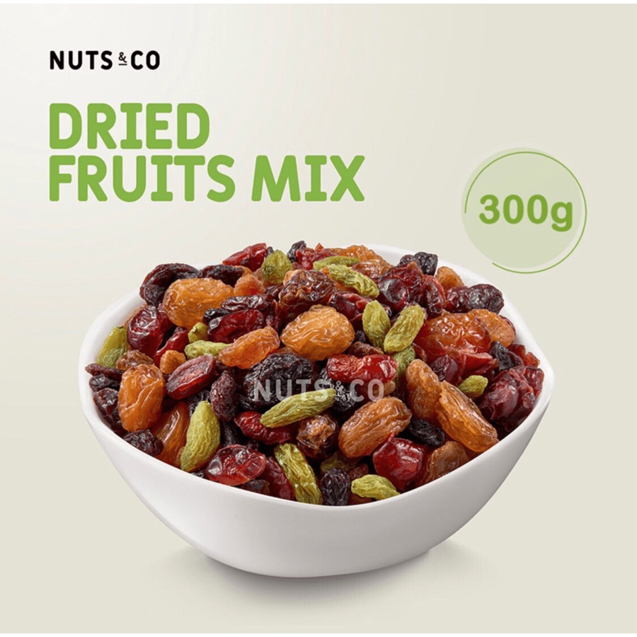 Nuts & Co Dried Fruit Mix 300g/600g (Freshly Mix in Malaysia) 混合干果 ...