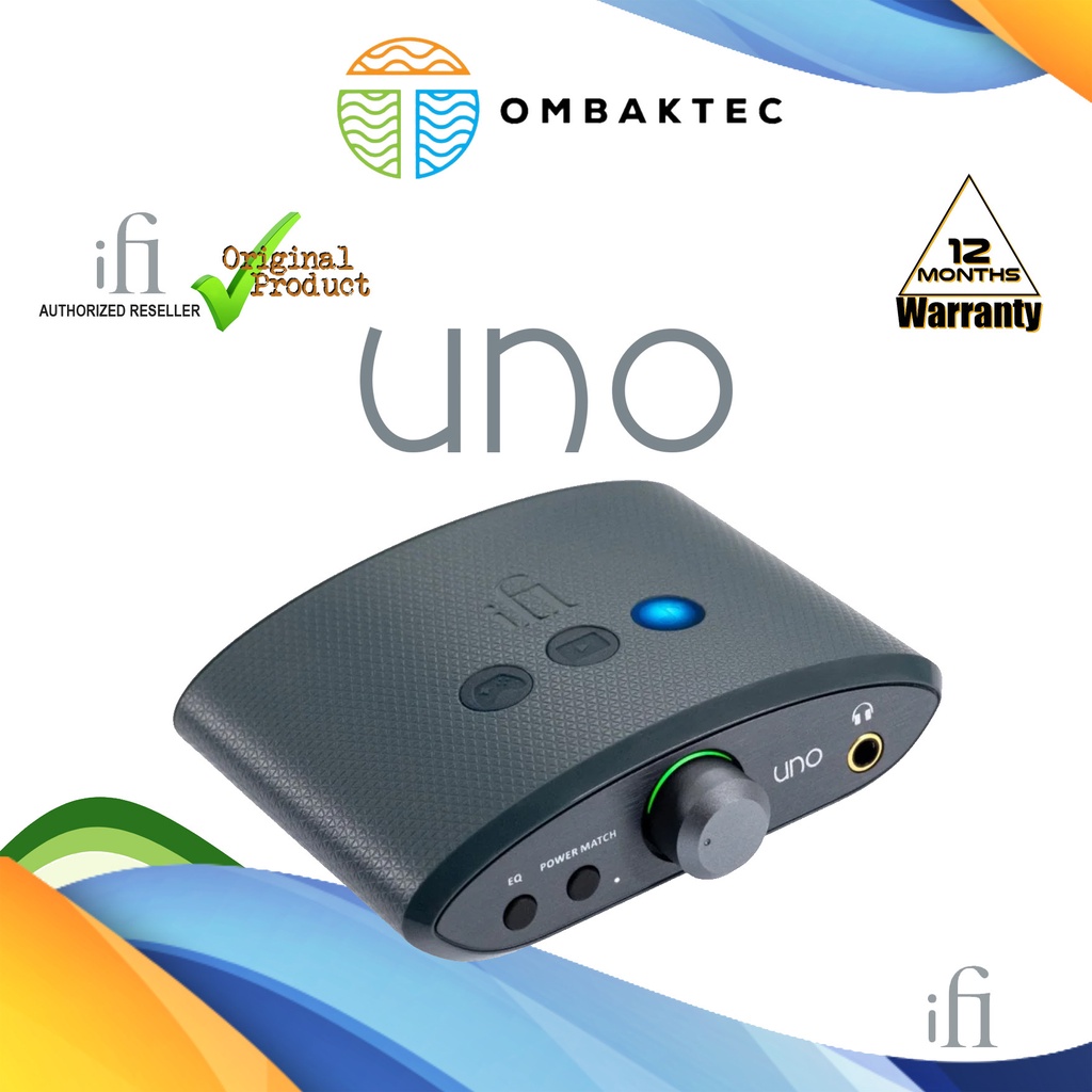 iFi UNO 32bit/384kHz Hi Res USB DAC + Headphone Amp | Shopee Malaysia