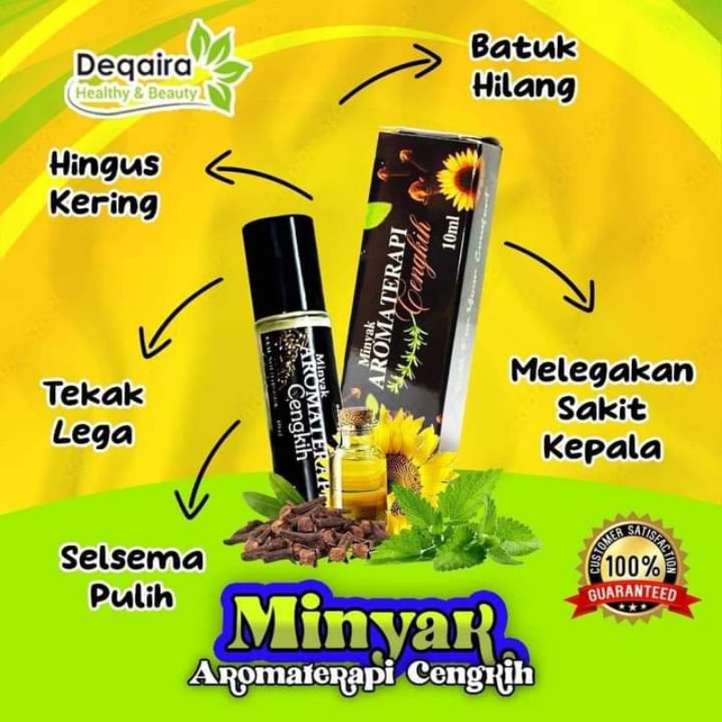 Roll on deqira minyak terapi cengkih/Minyak aromaterapi cengkih deqaira ...