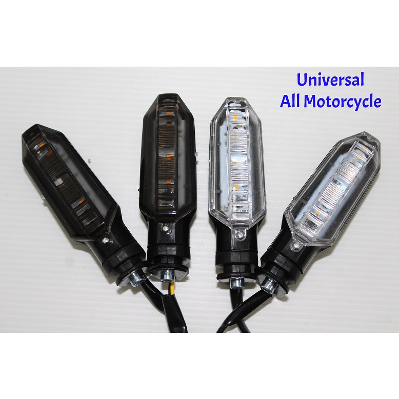 NEW LED Turn Signal Design Light Indicators Lampu Isyarat Universal ...