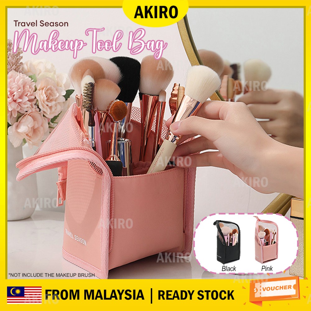 AKIRO Makeup Travel Bag Makeup Bag Make up Bag Cosmetic Tool Bag ...