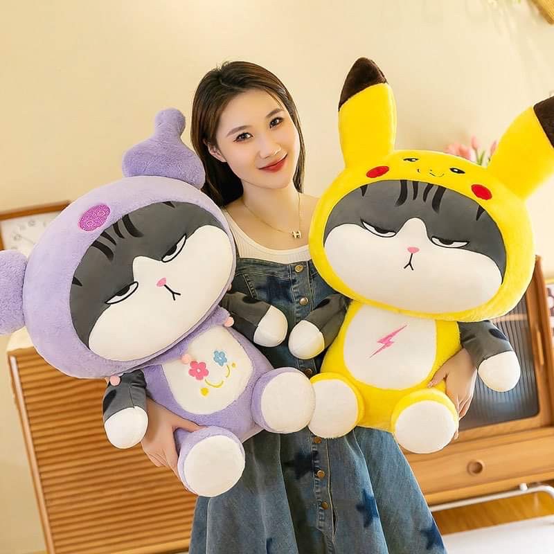 Cosplay PIKACHU, KUROMI ROYAL CAT TOY (35cm-55cm) | Shopee Malaysia