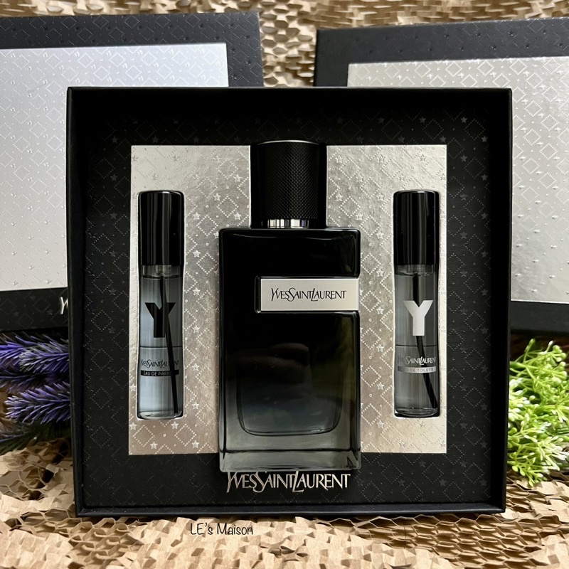 NEW Authentic YSL Y Men EDP 100ml Gift Set Limited Edition | Shopee Malaysia