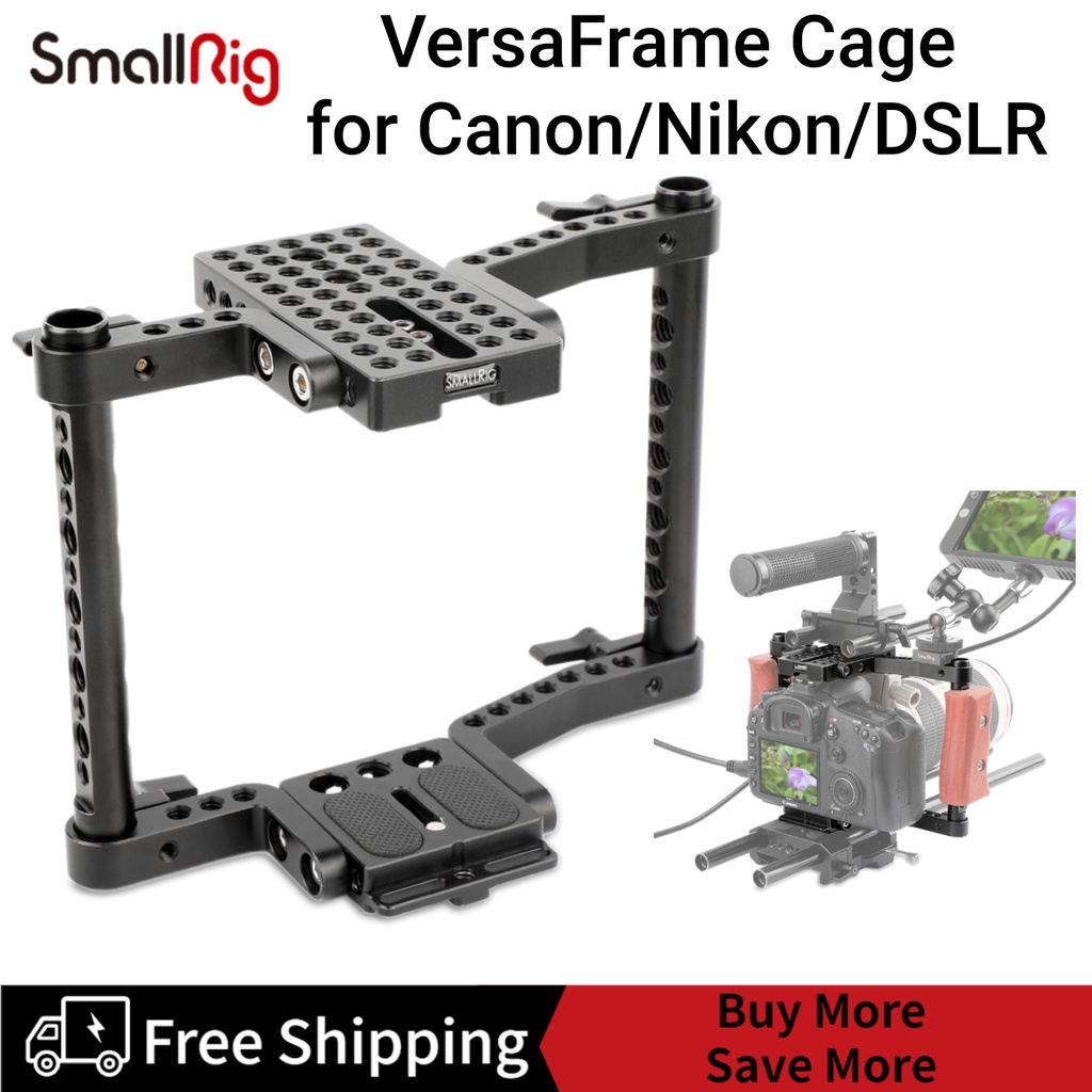 SmallRig VersaFrame Camera Cage for Canon/Nikon/DSLR 1584 | Shopee Malaysia