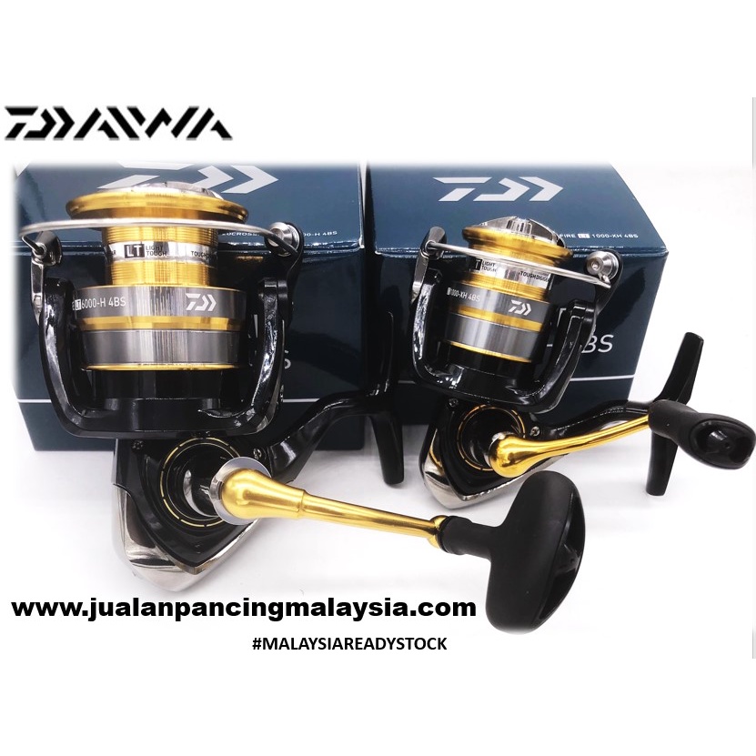Daiwa Crossfire LT 2022 1000 / 2500 / 3000 / 4000 / 5000 / 6000 4BS (ASIA) SPINNING Fishing Reel ...