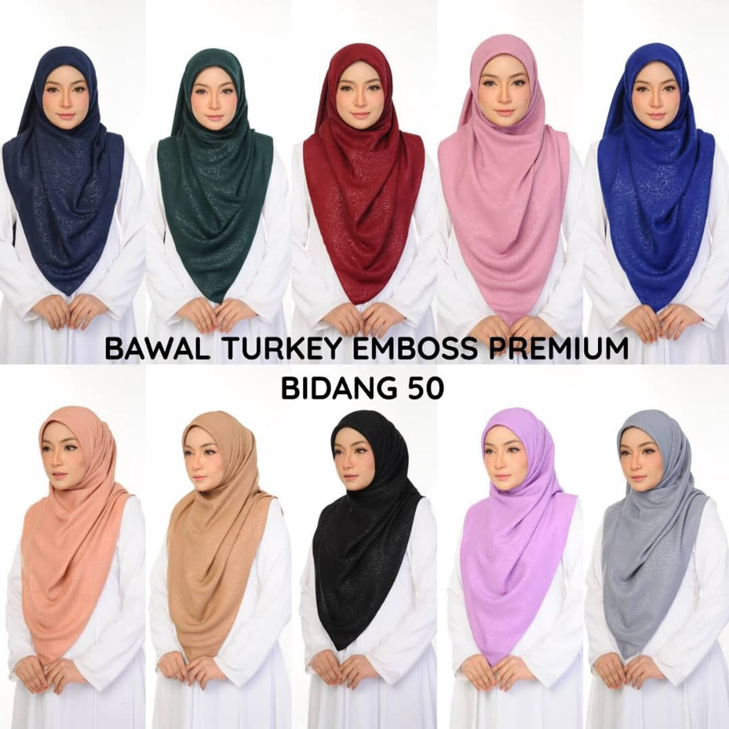 BAWAL COTTON EMBOSS 50" | Shopee Malaysia