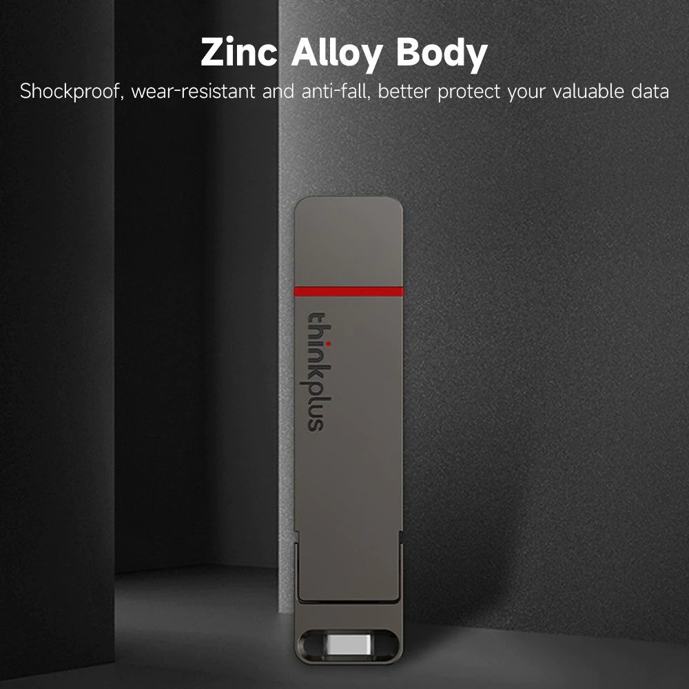 Lenovo thinkplus TU200 tu280 Pro 128 256g 512g 1TB USB3.2/Type-C Dual-port Portable Solid State ...