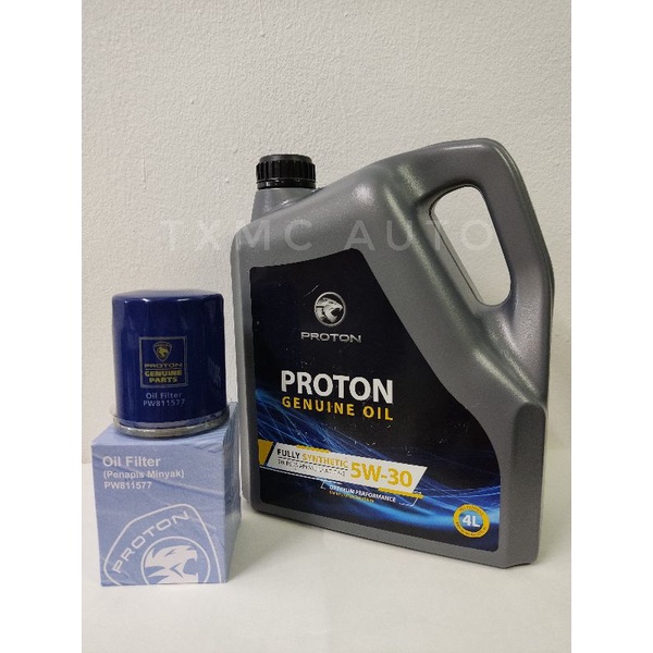 Original Proton Engine Oil 4L / Minyak Hitam Proton Petronas 4L ...