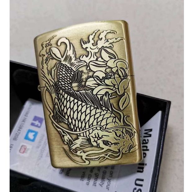 Zippo Koi Fish Lighter | Shopee Malaysia
