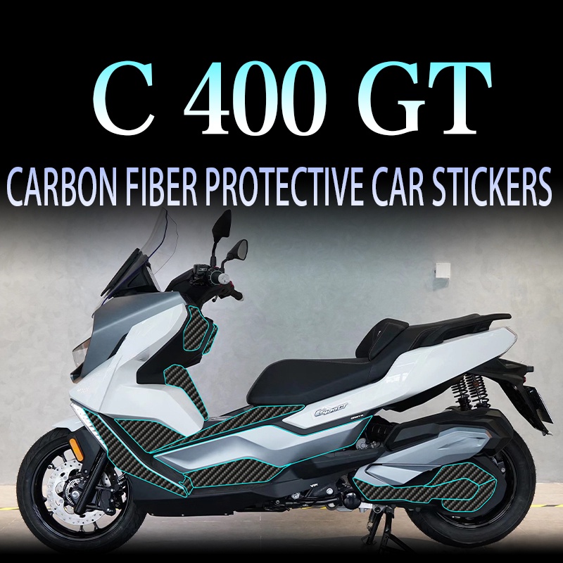 FOR BMW C400GT C400 GT 2022 carbon fiber protective car sticker ...