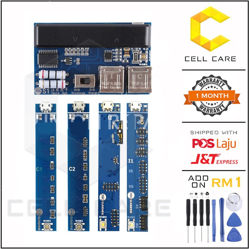 SUNSHINE BATTERY UNIVERSAL CHARGE ACTIVATION CIRCUIT BOARD FOR IP 11 ...