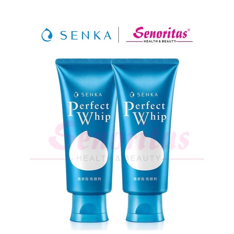 Senka Perfect Whip Face Wash Twin Pack | Shopee Malaysia