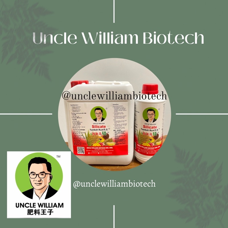 Uncle William Biotech Silicate Tambah Kuat先生 5L 1L | Shopee Malaysia