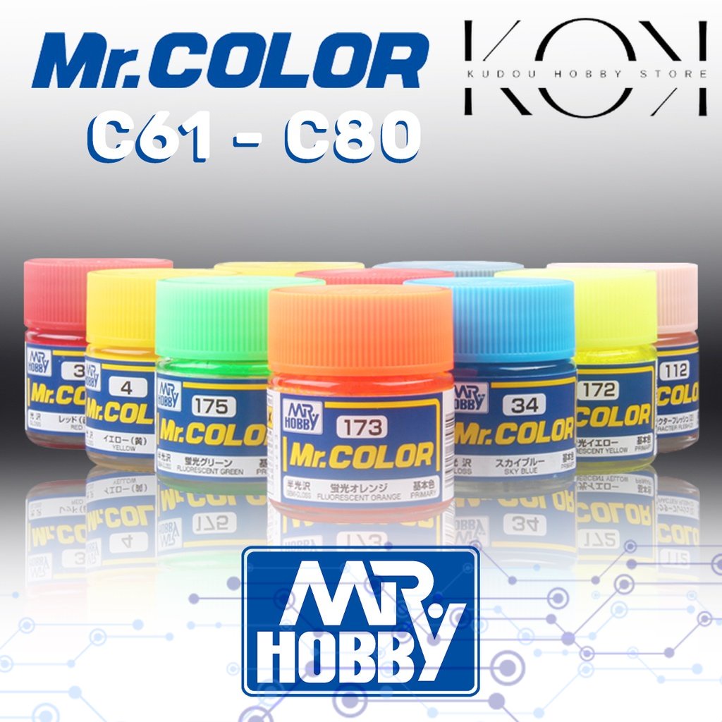 Mr Hobby Mr Color C61 - C80 Mr.Hobby Mr. Hobby Mrhobby Mr. Color ...