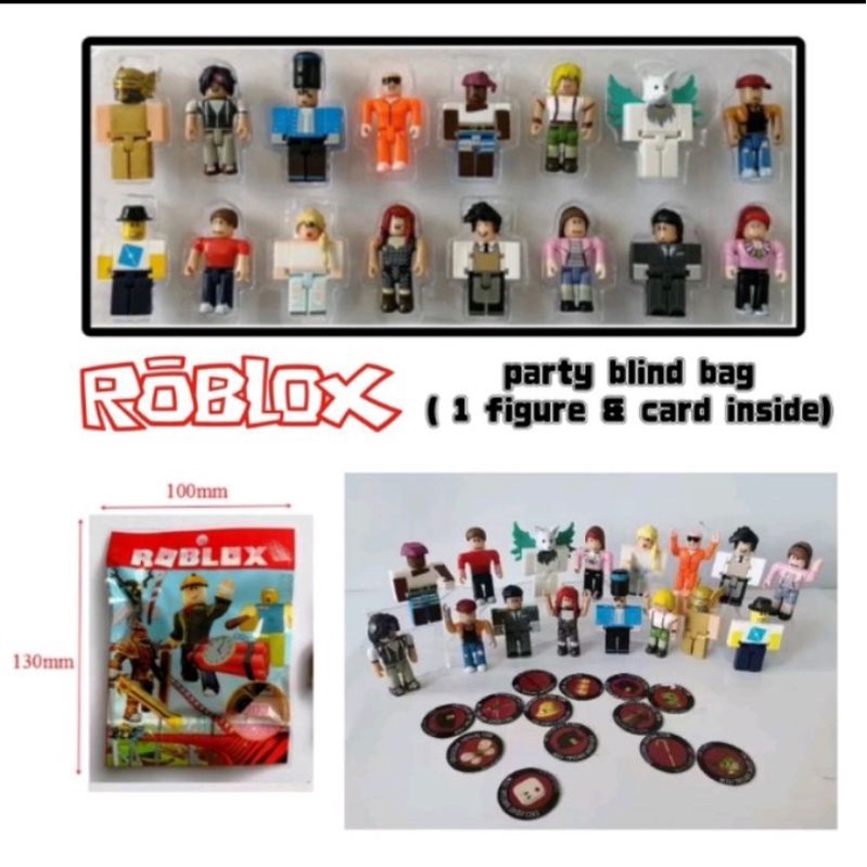 Roblox mini toy figure (1pcs+1sticker) | Shopee Malaysia