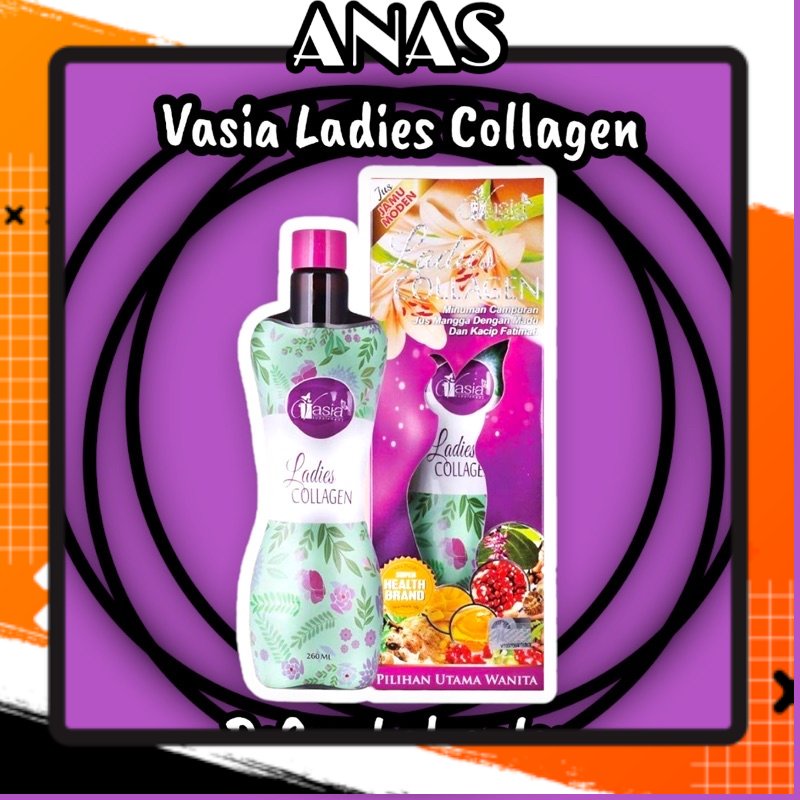 Ladies Collagen Jus Kembali Dara Vasia - 260ml | Shopee Malaysia