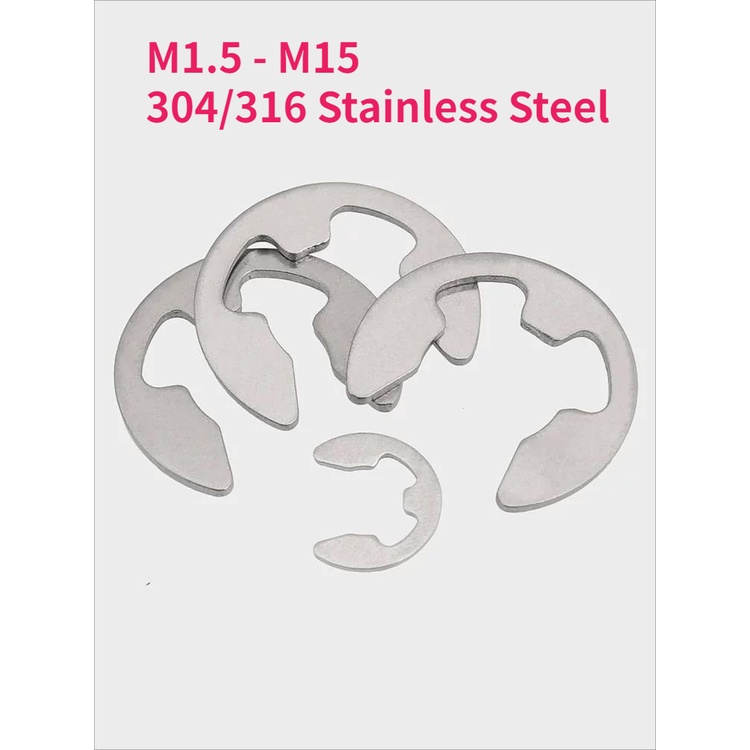 M1.5 M2 M2.5 M3 M3.5 M4 M5 M6 M7 M8 M9 M10 M12 M15 GB896 304/316 Stainless Steel Shaft External ...