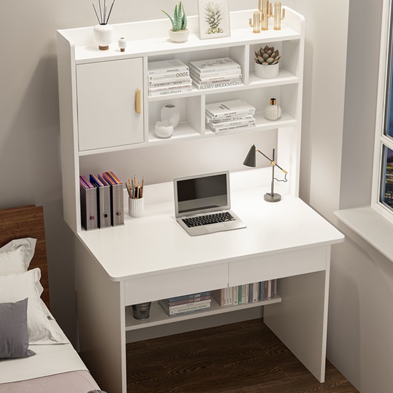 Desk Bookshelf Combination Simple Home Bookcase Integrated ...