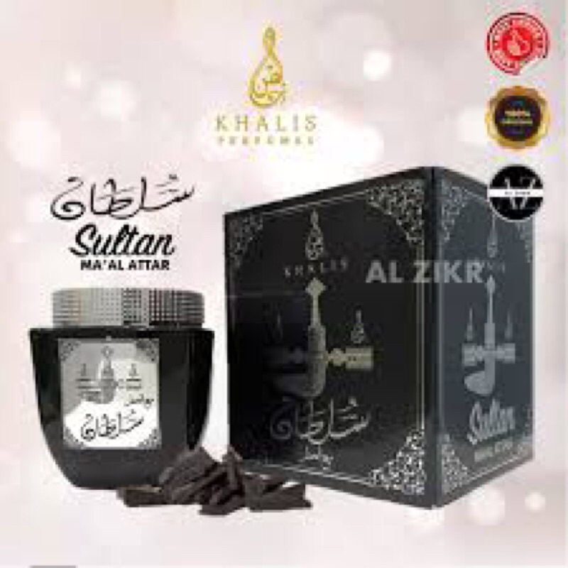 BUKHOOR SULTAN MAAL ATTAR 50G ORGINAL KHALIS ARABIC | Shopee Malaysia
