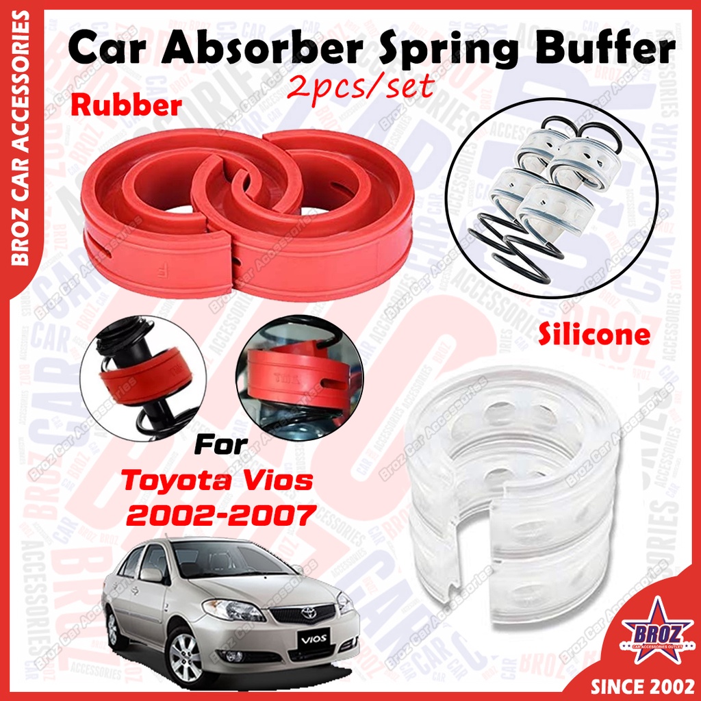 For Toyota Vios 2002-2007 Car Absorber Spring Buffer AMT Front Rear ...