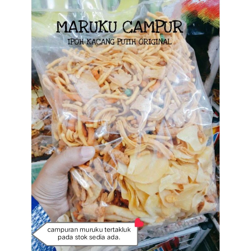 (1kg) Aneka Muruku Ipoh Maruku Kacang Putih Original Buntong Harga ...
