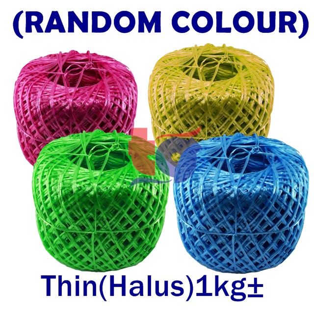 Raffia String / Plastic String / Rope / Tali Rafia Plastik /Tali - 180g ...