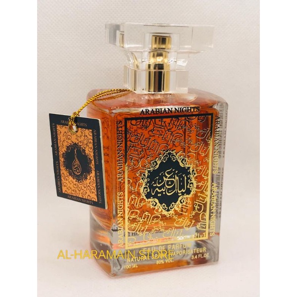 100% ORIGINAL ARABIAN-NIGHT EAU DE PARFUM NATURAL SPRAY-VAPORISATEUR ...