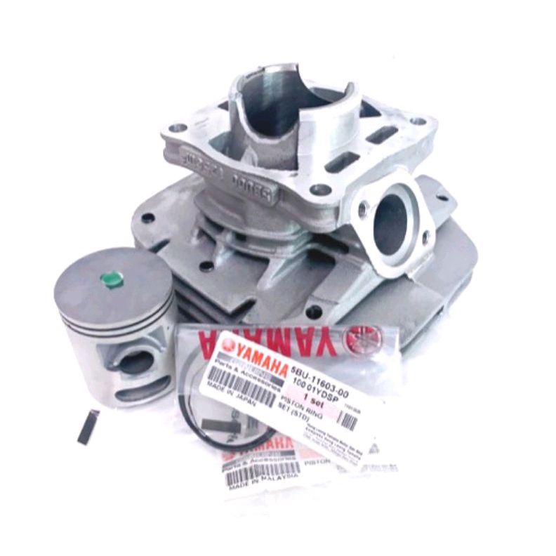 Original Yamaha Y125Z Y125ZR Block Kit Set Blok Ring Piston 125Z 125ZR Y125 Hong Leong | Shopee ...